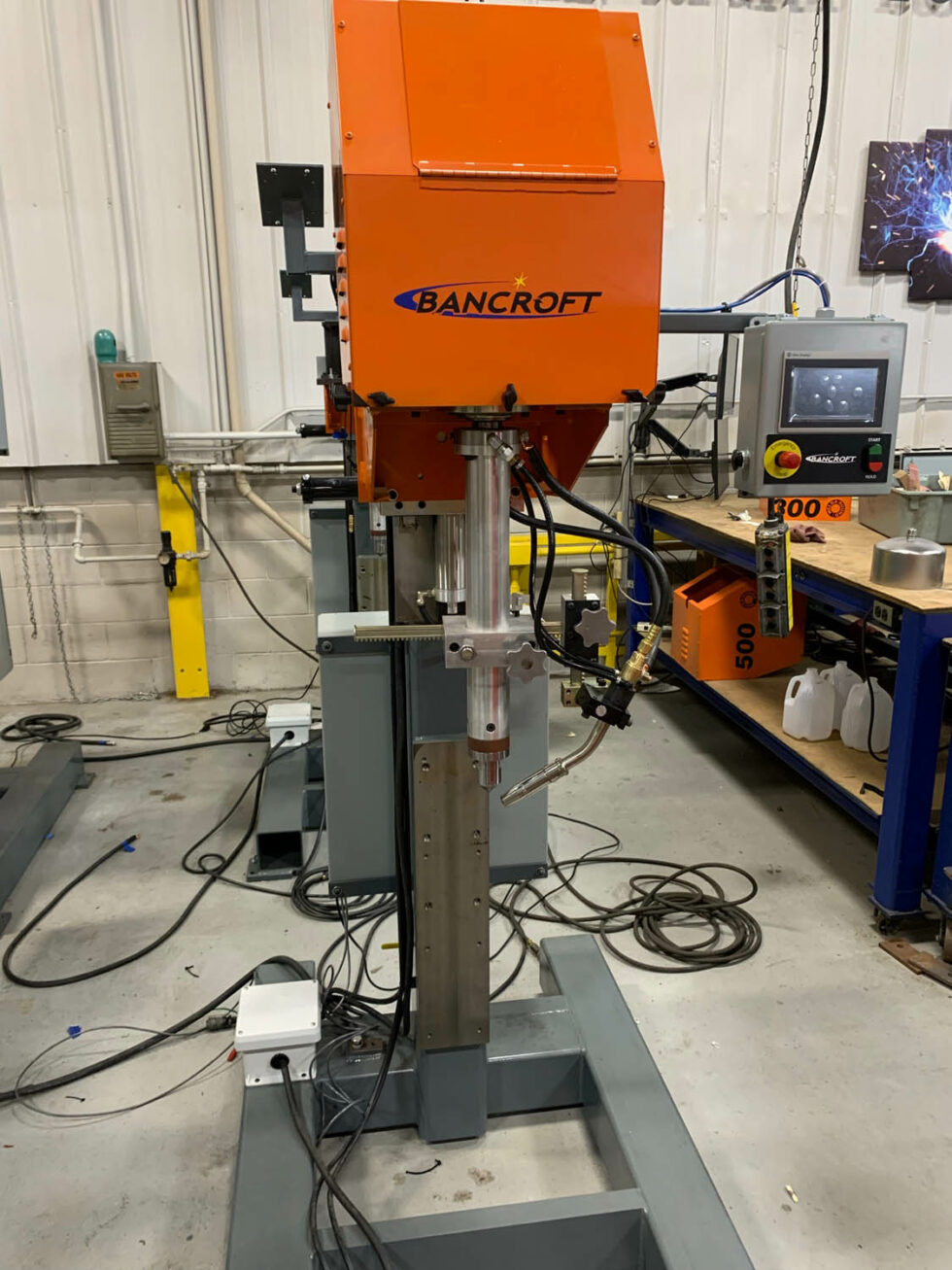 Rotary Welder | Automated Welder | Circle Welder | Bancroft Eng